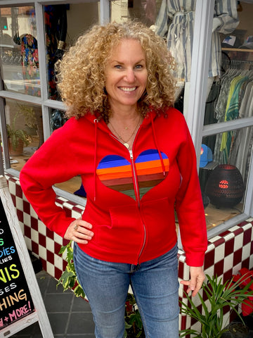 Heart Hoodie – Zoë Bikini