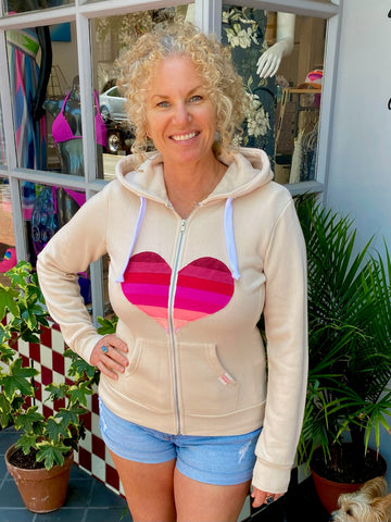 Heart Hoodie – Zoë Bikini